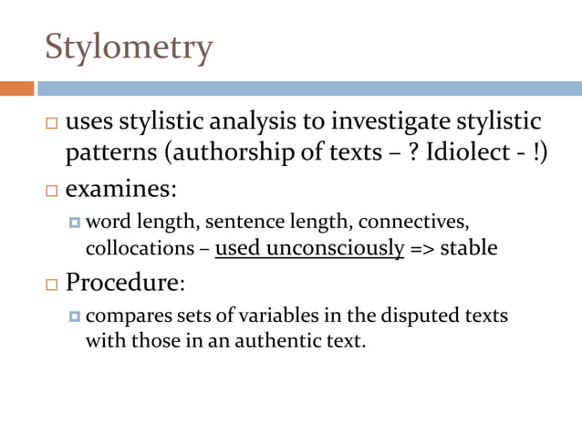 01 stylistics and its objectives | PPTX | Style & Fashion