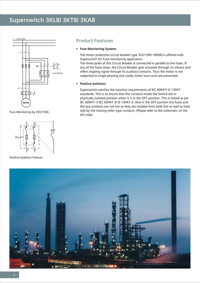 01. superswitch switch disconnector fuse and din bs fuses | PDF