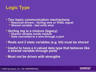 system verilog concepts for digital vlsi | PPT
