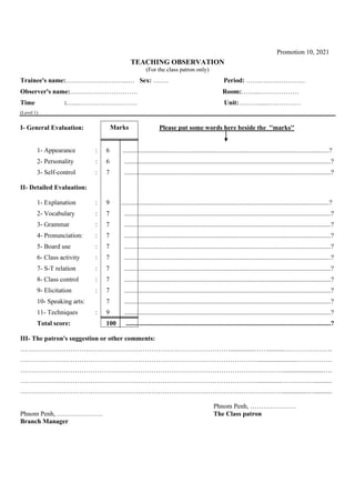 01-T.Ob(Score)class patron.pdf-pdf in educational field | PDF