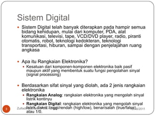 01.teknik digital pengantar | PPSX