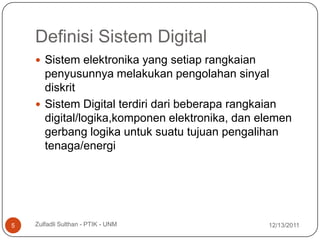 01.teknik digital pengantar | PPSX