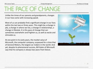 The Nature of Change | PPTX