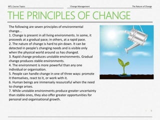 The Nature of Change | PPTX