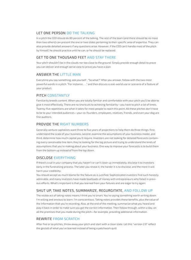 The-pitching-checklist | PDF