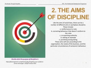 The Routes through Discipline | PPT