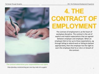 The Routes through Discipline | PPT