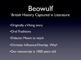 01 The History Of The British Isles | PPT