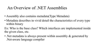 The Philosophy of .Net