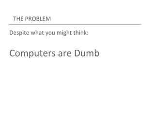 Thinking like a programmer presentation | PPTX