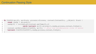 Threaded-Execution and CPS Provide Smooth Switching Between Execution Modes | PPT
