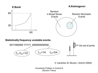 Uncertainty Problem in Control & Decision Theory | PDF | Physics | Science