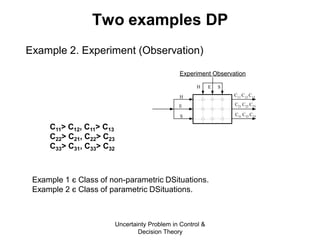 Uncertainty Problem in Control & Decision Theory | PDF | Physics | Science