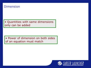 Units and Measurement | PPT