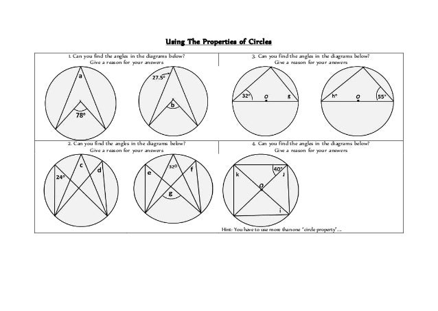 01 using circle properties