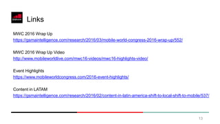 01 valter wolf mwc highlights mma | PPT