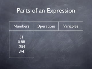 01 Variables And Expressions | PDF