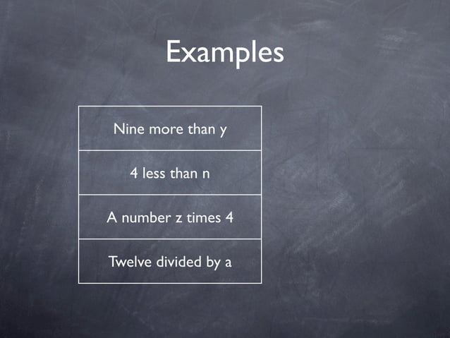01 Variables And Expressions | PPT