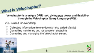 01 - Velociraptor Installation and Overview.pptx