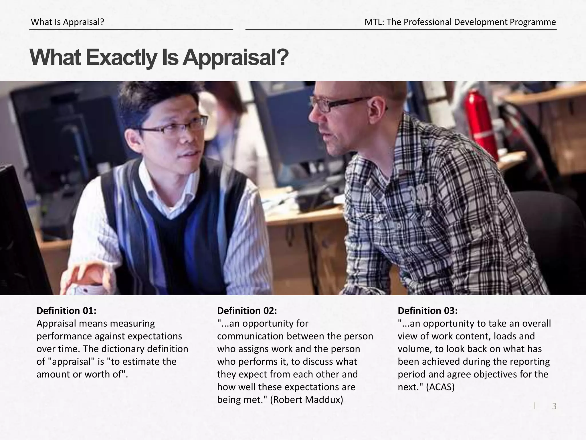 What Is Appraisal? | PPTX