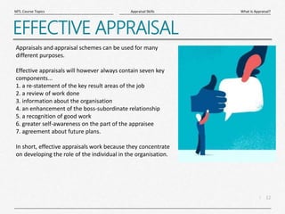 What Is Appraisal? | PPT