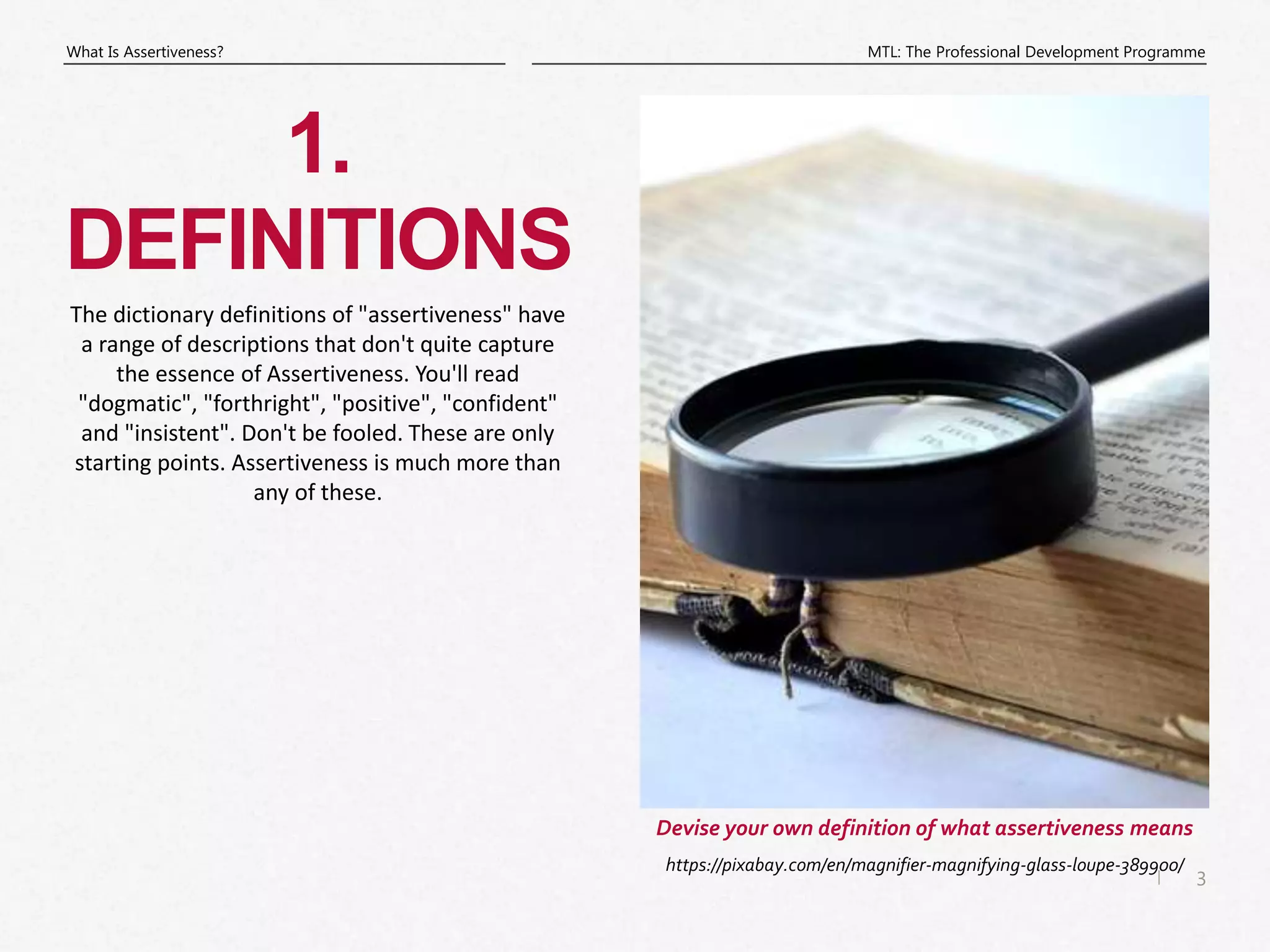 What Is Assertiveness? | PPTX