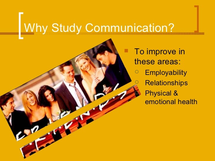 01 why study human communication