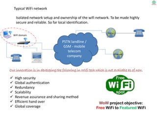 WoW Project - World of Wifi | PDF