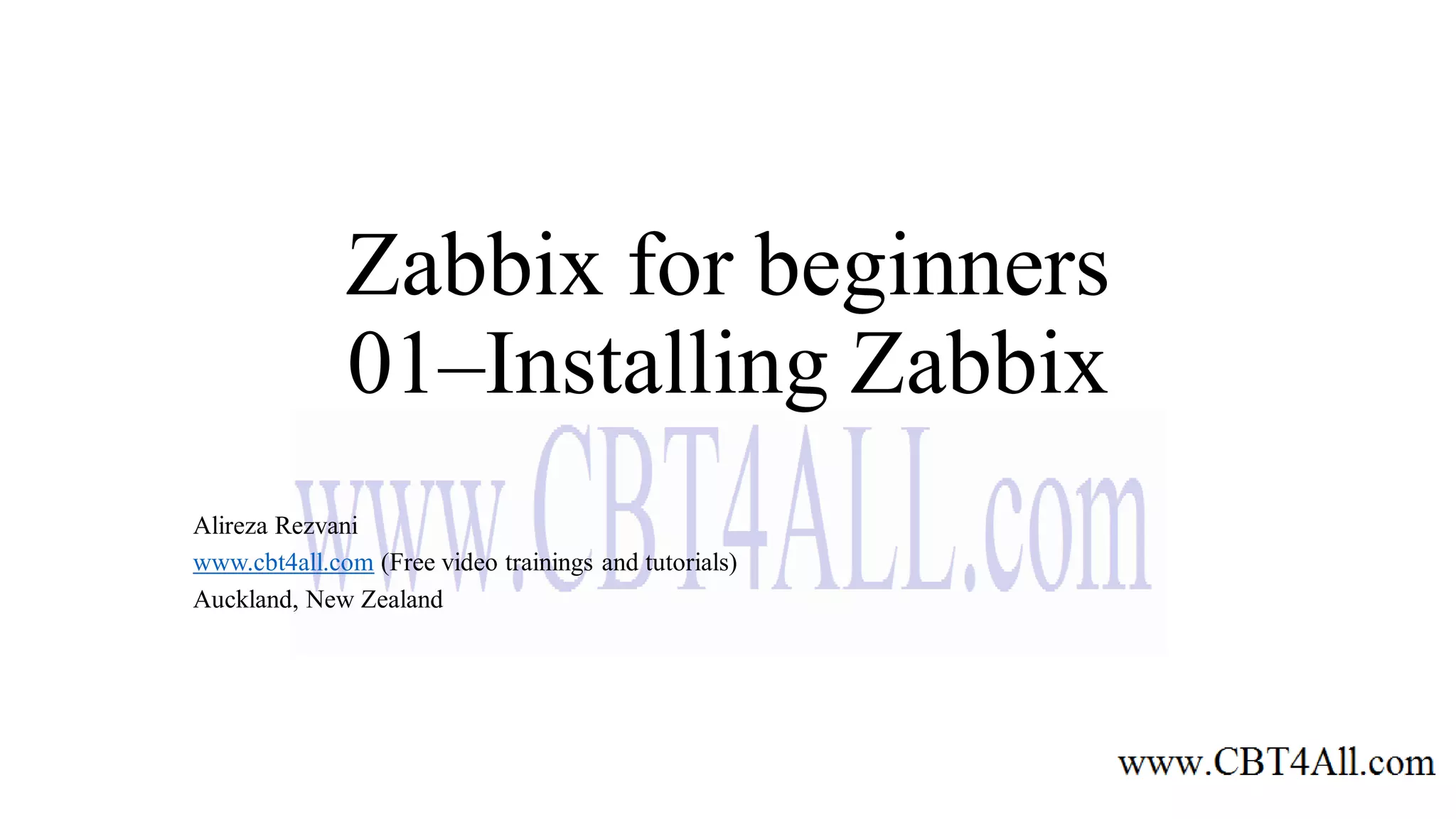 01-Zabbix4Beginners-InstallingZabbix.pdf