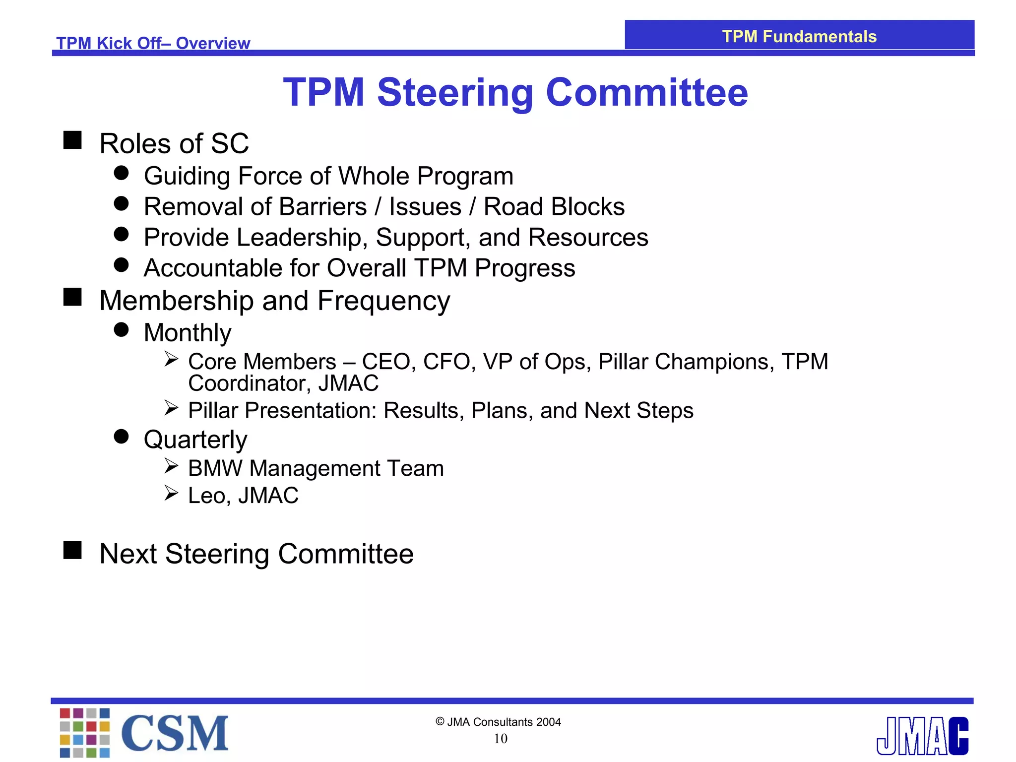 010 bmw tpm management training | PPT