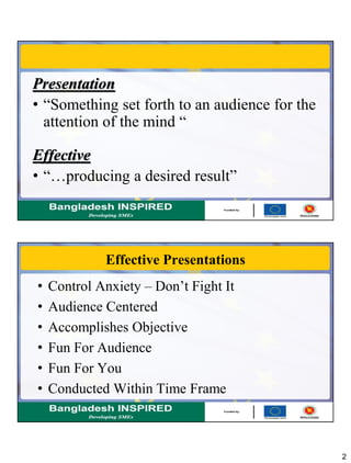 010 effective presentations skills | PDF