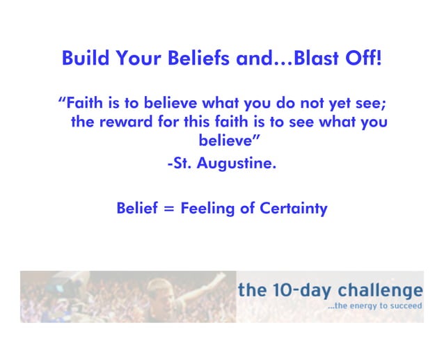 010 level 10 - unleash your full potential | PPT