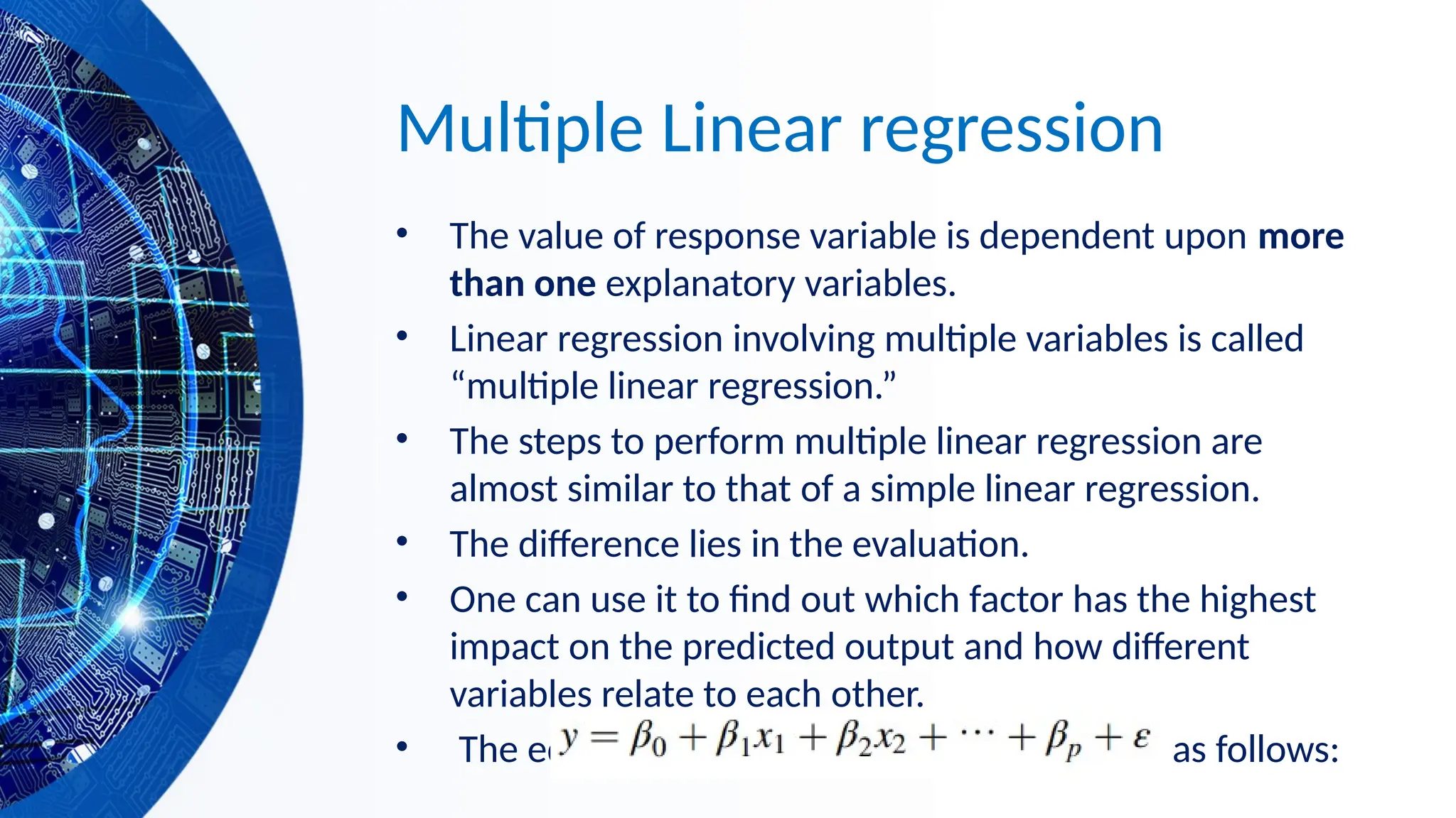 010-Linear regression algorithm.pptx(One of the most important ...