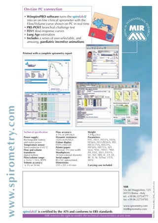 01002523 08 Spirolab Ii | PDF | Consumer Electronics | Technology ...
