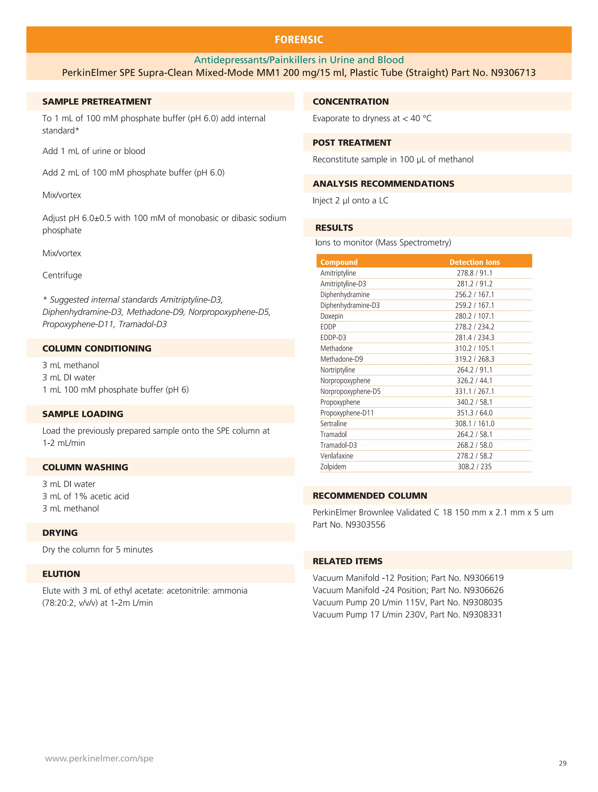 Supra-Clean® and Supra-Poly® Solid Phase Extraction (SPE) Application Notebook | PDF