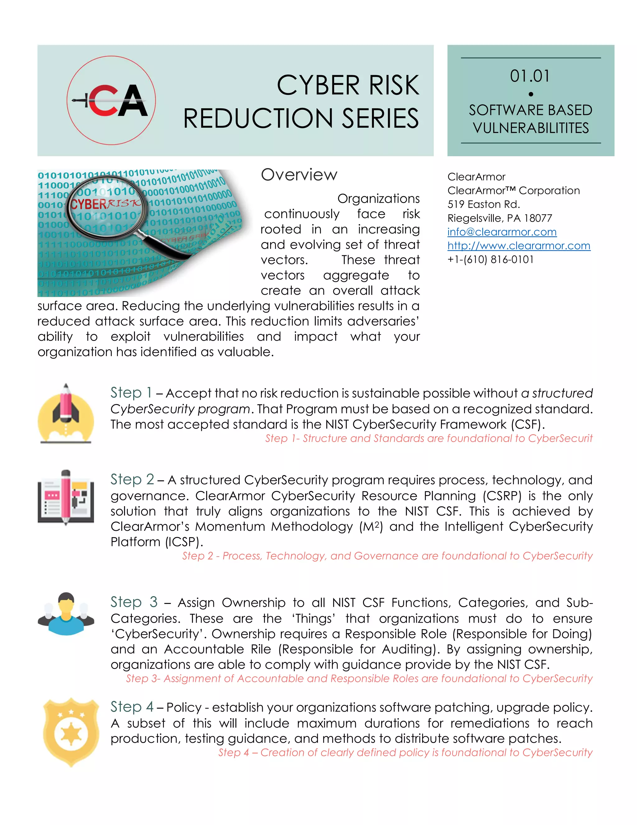 Software Vulnerabilities Risk Remediation | PDF