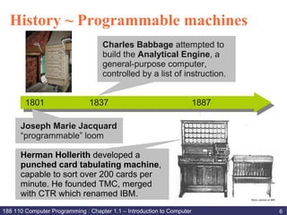 01 - Introduction to Computer | PDF | Computing | Technology & Computing