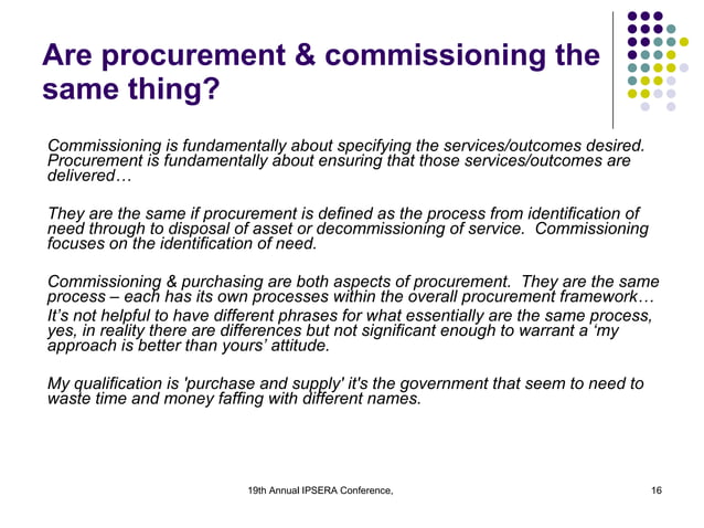 Third sector commissioning & Procurement | PPT
