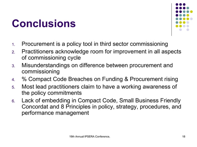 Third sector commissioning & Procurement | PPT