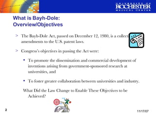 010-25 years of bayh-dole | PPT