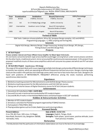 Raparla Mallikarjuna Rao | DOCX