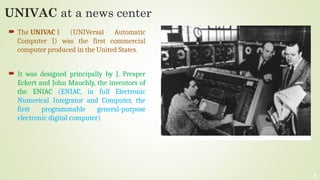 Evolution of Computers: From Vacuum Tubes to Artificial Intelligence | PPT