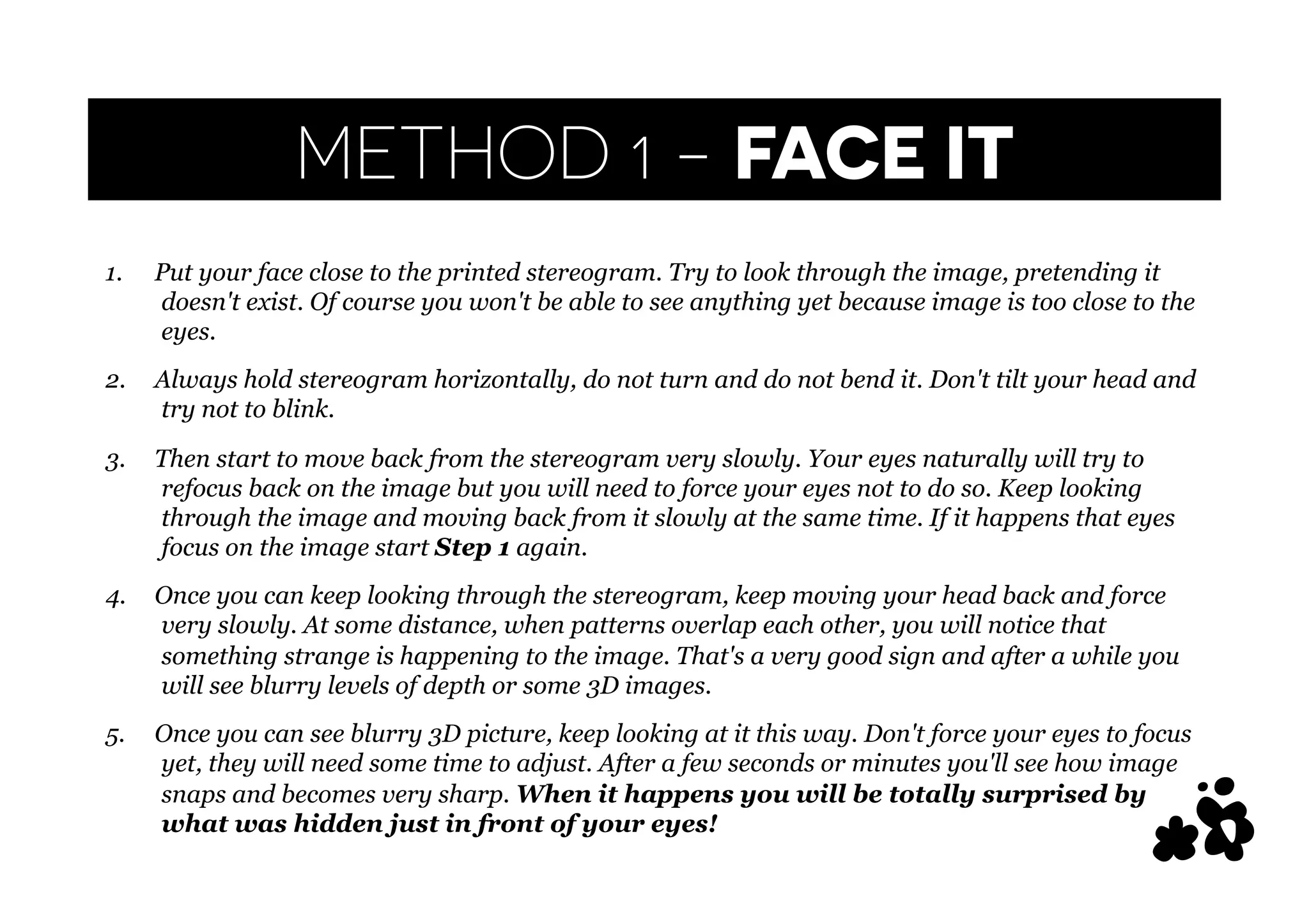 How To View Stereograms | PPT