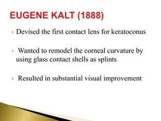 01 & 02 Introduction & history of Contact Lenses.pptx