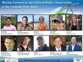 Moving Forward on Agricultural Water Conservation in the Colorado River ...