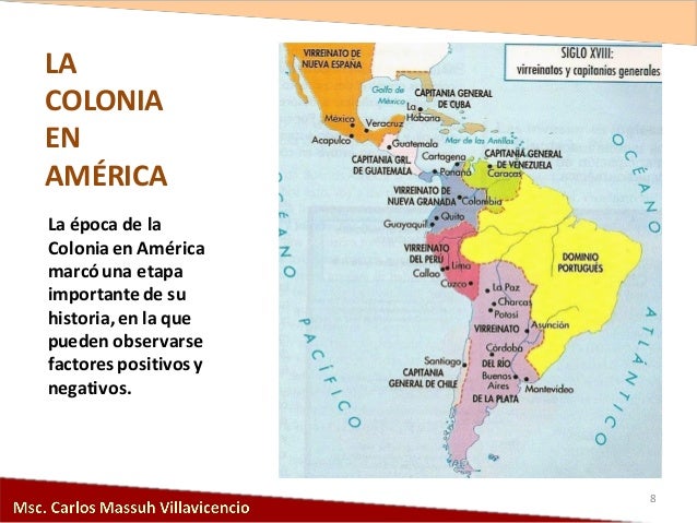 AMÉRICA Y EL SISTEMA COLONIAL