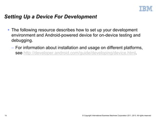android_development_environment | PDF | Operating Systems | Computer Software and Applications