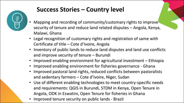 EU Land Governance Programme 7th Capitalization Meeting - Transversal ...