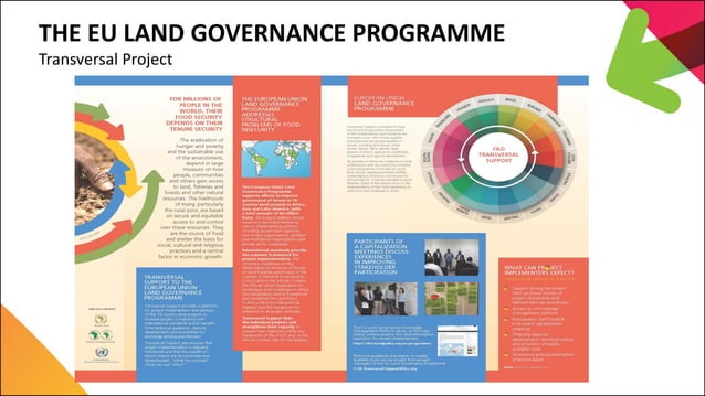 EU Land Governance Programme 7th Capitalization Meeting - Transversal ...