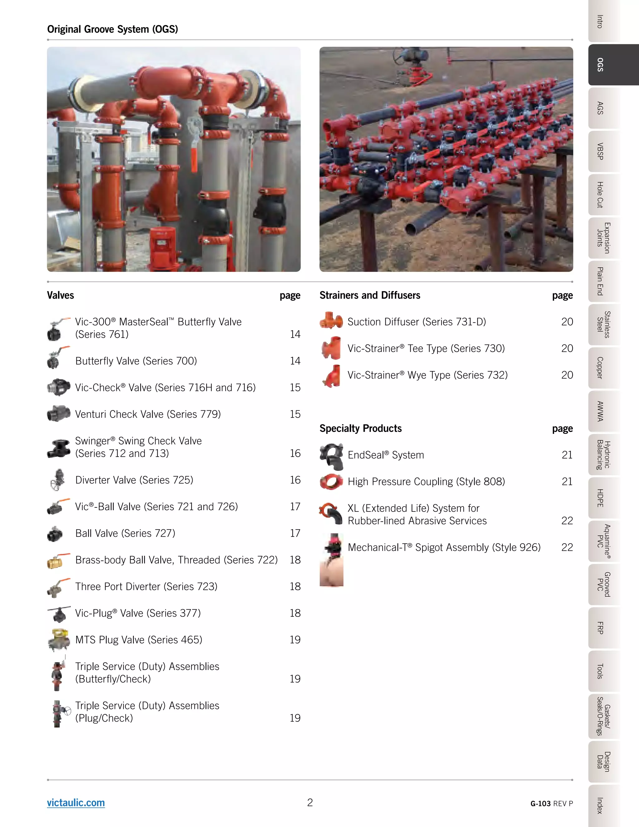 Victaulic- G-103 - Product Catalog | PDF